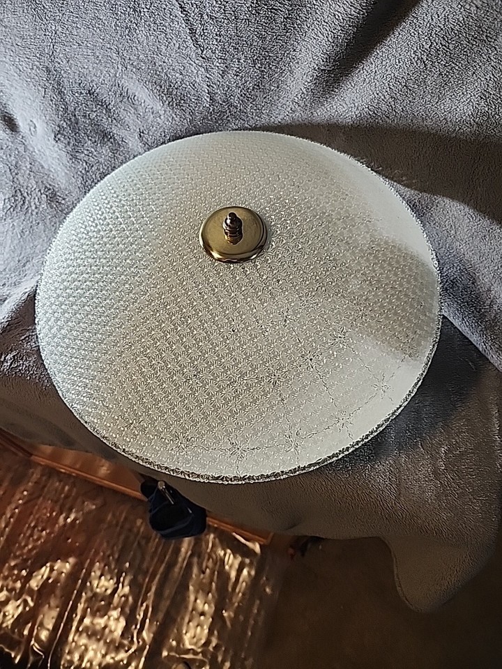 60s 70s 14.5" midcentury modern MCM Ceiling Fixture BG104 VGC | eBay