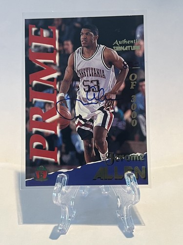 1995 Jerome Allen Auto Prime Signature Rookies /3000 | eBay
