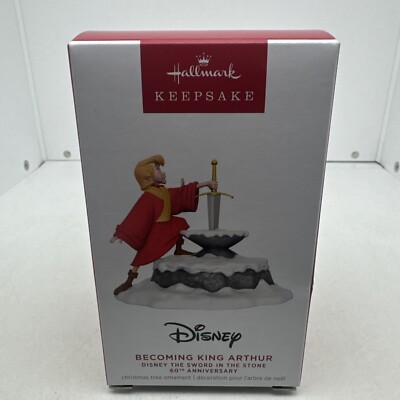 2023 Hallmark Disney The Sword in the Stone 60th Anniversary Keepsake ...