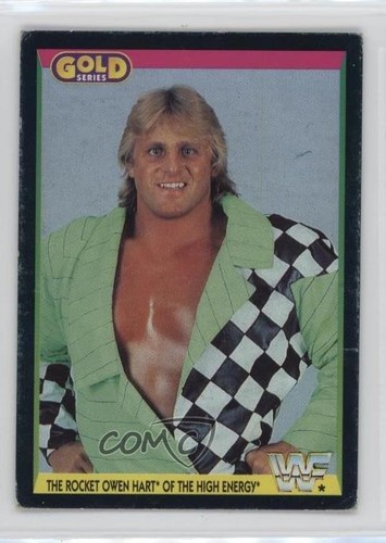 1992 Merlin Gold Series WWF - Owen Hart, High Energy #37 (RC) for sale ...