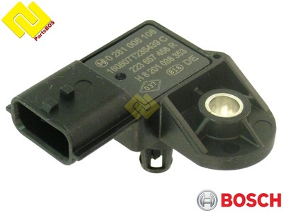 Genuine BOSCH 0281006108 INTAKE MANIFOLD PRESSURE SENSOR MAP ...