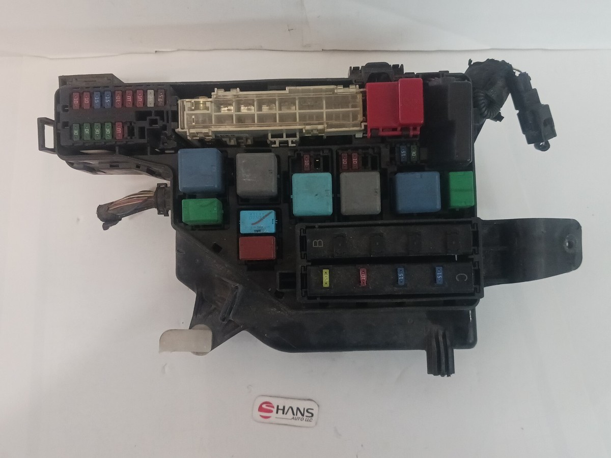 2004 Toyota Prius Fuse Box Diagram