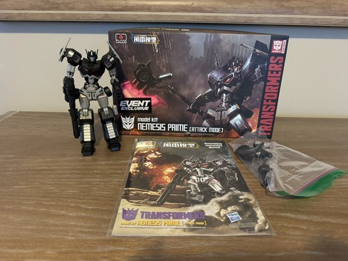 Flame Toys Furai Model Kit Nemesis Prime Attack Mode Transformers | eBay