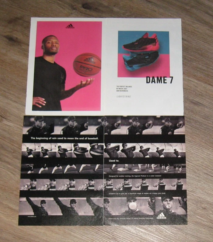 Adidas Magazine Advertisements