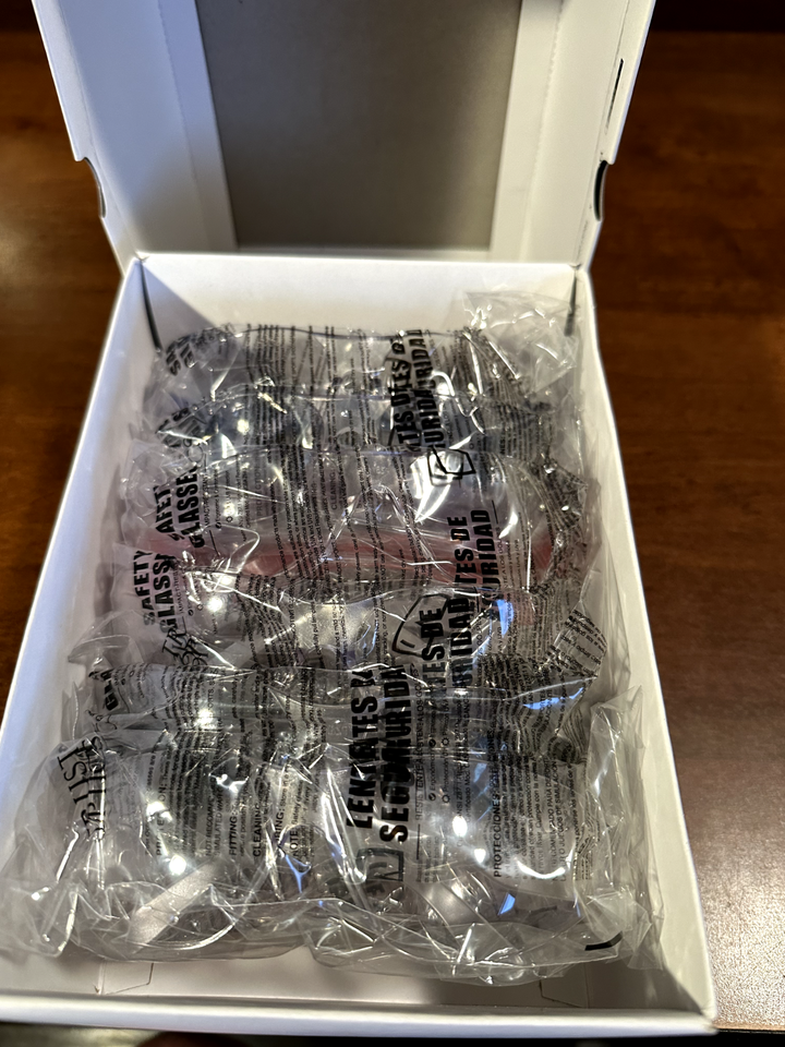 TRUST OPTICS 12 Pack Safety Glasses ANSI Z87+ Certified Protective ...