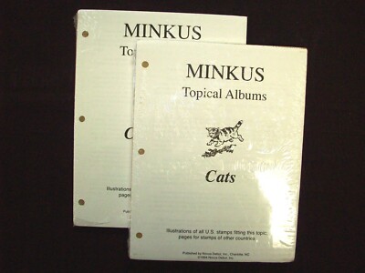 Minkus 100 Topical Album Pages - Cats 8-1/2" x 11" New Unopened ...