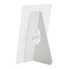 50 Pack Cardboard Easel Display Stand Plate Holders for Photo Dish Art ...