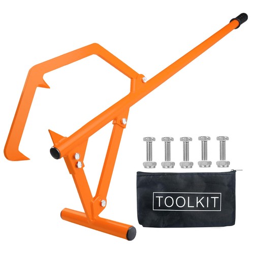 51" Steel Timberjack Timber Jack Tool Log Lifter Roller Log Cant Hook ...