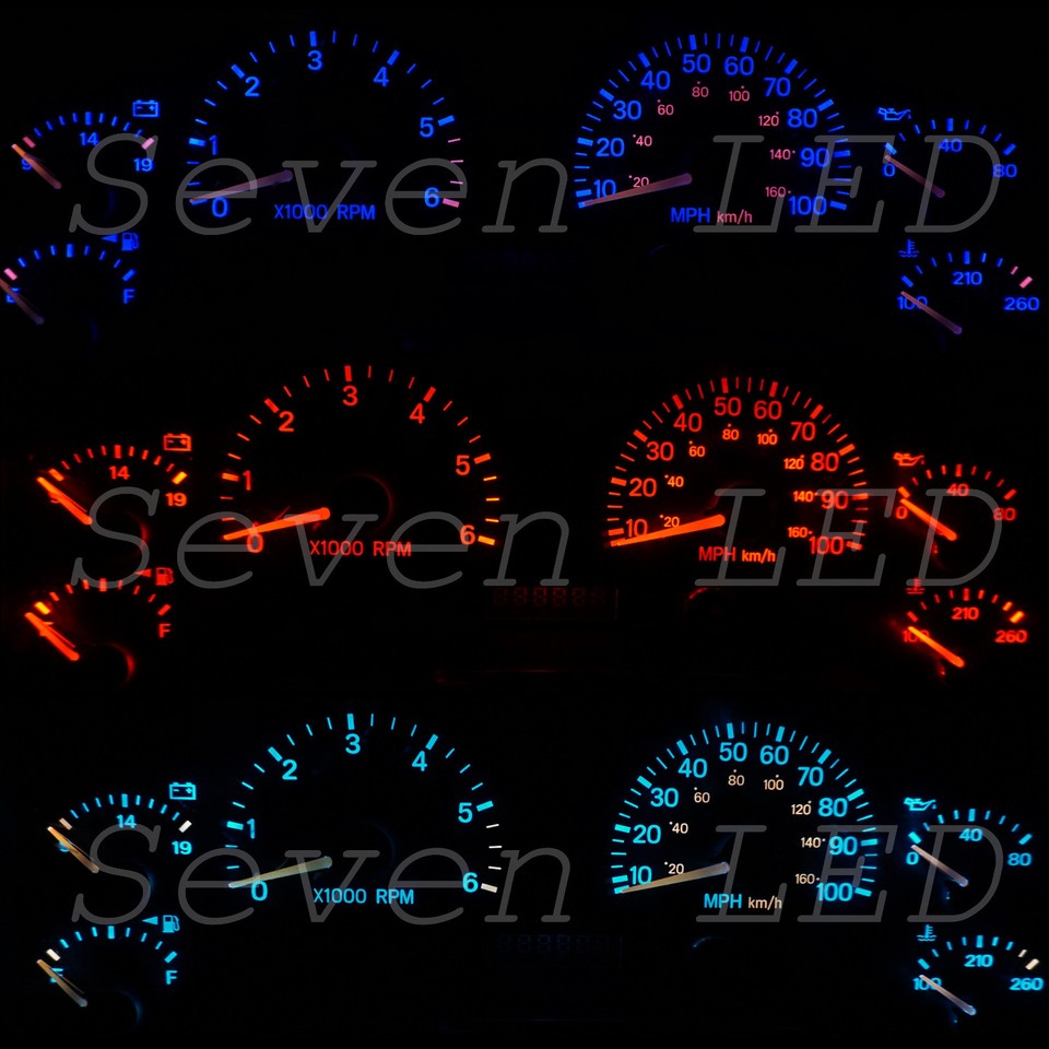 LED Kit for Jeep Cherokee XJ 97-01 Dash Instrument Cluster Conversion | eBay