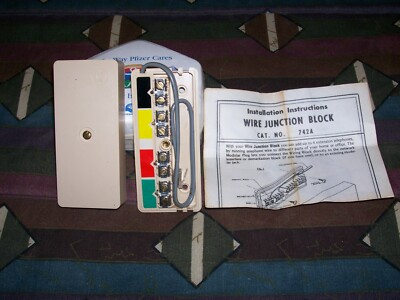 5 SUTTLE 742SA-50 MODULAR CONNECTING BLOCKS (WIRE JUNCTION BLOCKS) "NEW ...