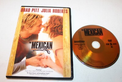 The Mexican (DVD, 2001, Widescreen) Brad Pitt, Julia Roberts, James ...