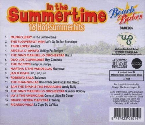 Various In the Summertime,16 Hot-Summ (CD) 8717423015147 | eBay