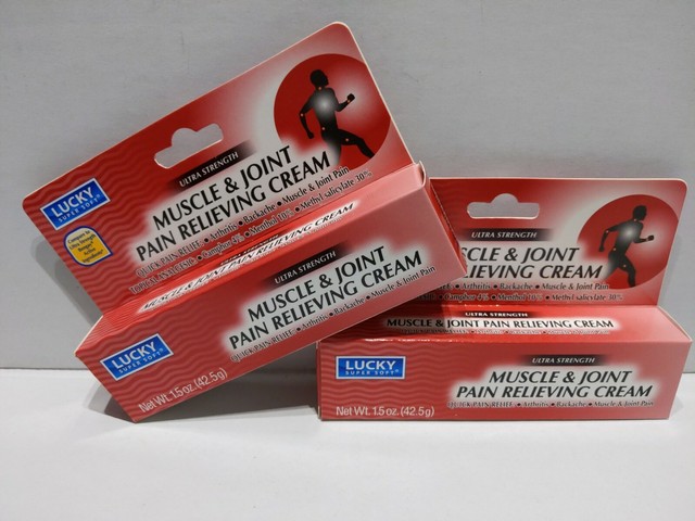 Lucky Muscle & Joint Pain Relieving Cream Ultra Strength for sale ...