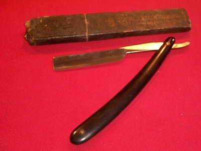 Wostenholm Pipe Razor IXL Cutlery Co. Straight Razor W/ Box Nice | eBay