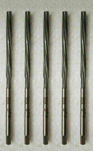 HSS Valve Stem Guide Reamers Set of 5 Pcs 1/4" 9/32" 5/16" 11/32" 3/8 ...