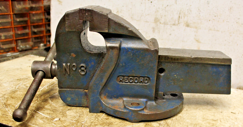 RECORD NO. 3 ENGINEERS/MECHANICS BENCH VICE | eBay UK