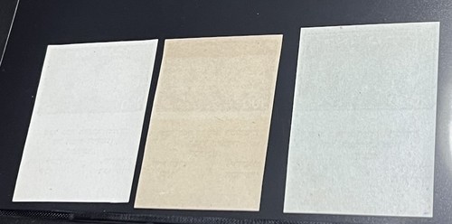 Israel Scott #7-9 1948 Doar Ivri High Values Imperforate Tab Set MNH ...