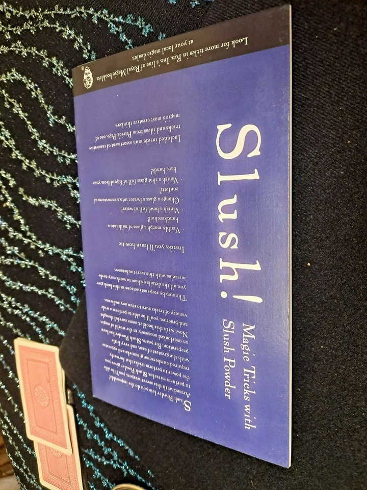 Slush! Magic Tricks with Slush Powder book by Gabe Fajuri | eBay