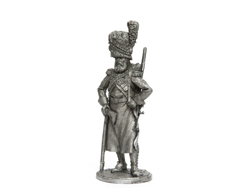 Tin 54mm Napoleonic Wars. Combat engineer foot grenadier Imperial Guard ...