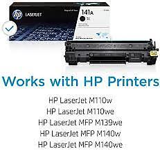 HP Genuine W1410A Black Toner for Laserjet M110w/M110we/M139we/M140we ...