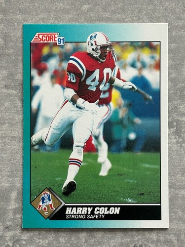 1991 Score HARRY COLON NFL Football's Dirtiest Funniest Name Trading ...