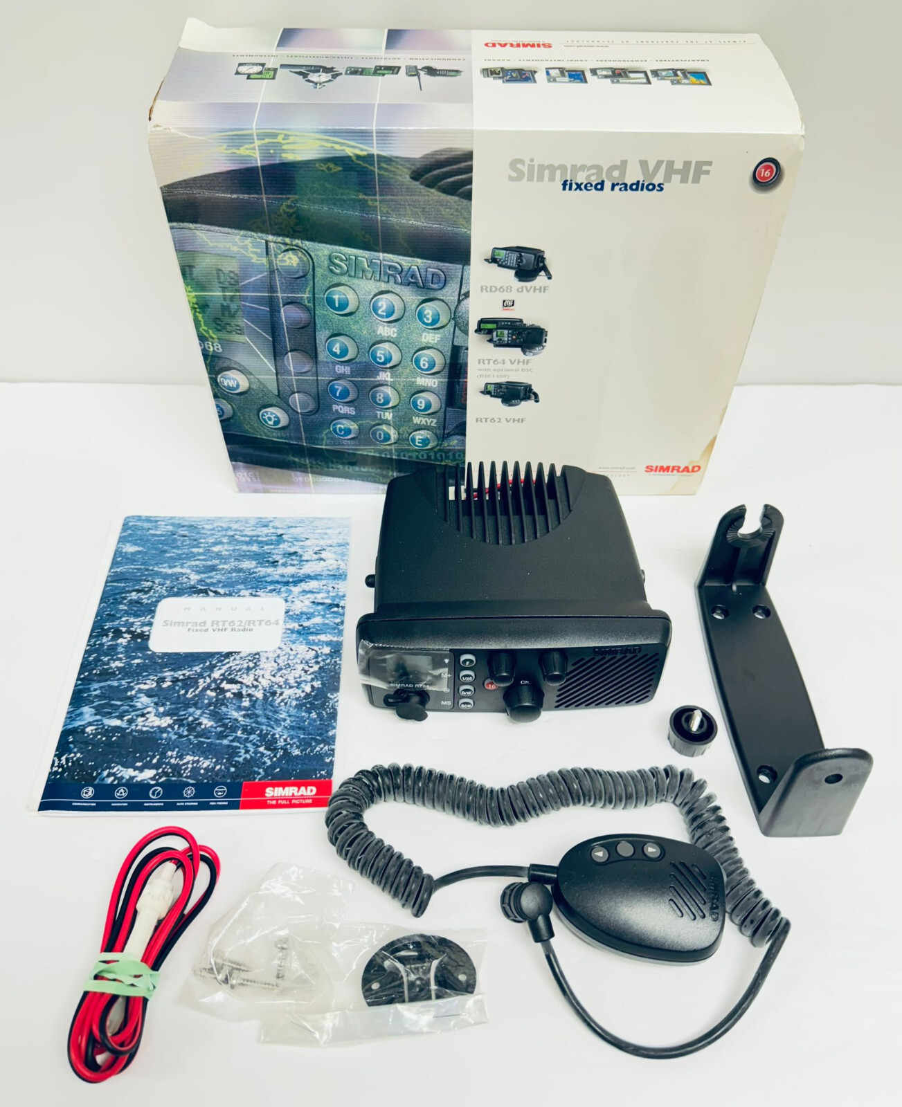 SIMRAD RT64 Marine VHF radio W/ Mic | eBay