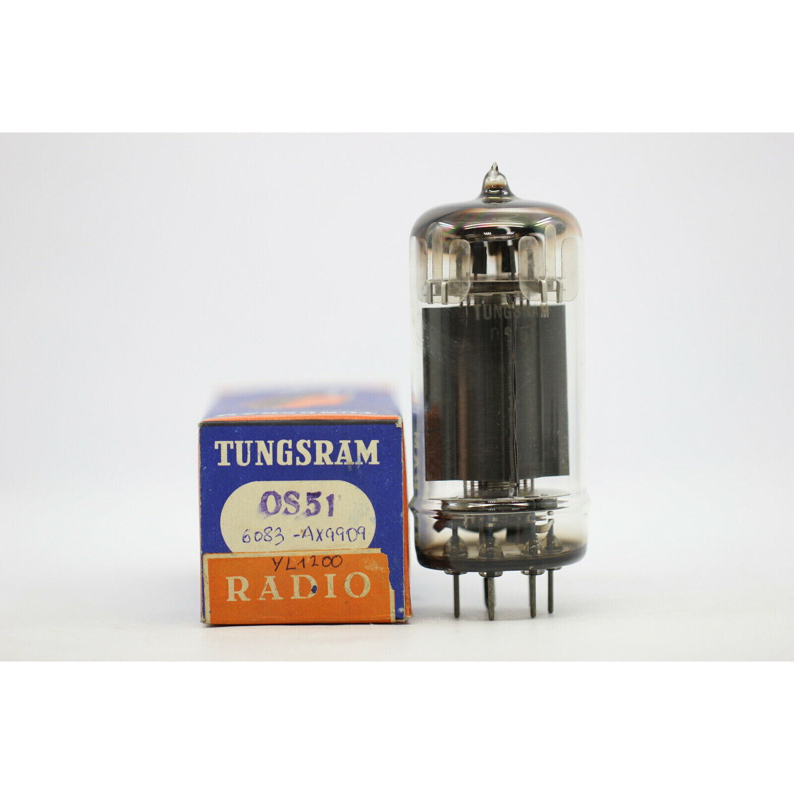 1 X OS51 / 6083 / AX9909 / YL1200 / PE1/100 TUNGSRAM TUBE. US / NIB ...