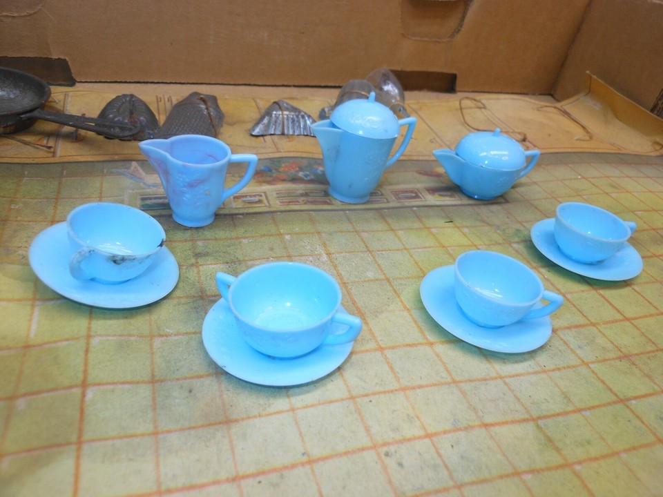 Fabulous Mid-Century Toy Kitchen Set Rare Vintage 3-Piece Wolverine ...