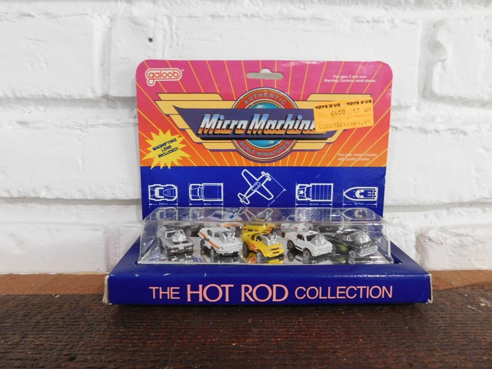 NEW Rare Micro Machines Hot Rod Collection 1987 Mint in Box no. 6400 | eBay