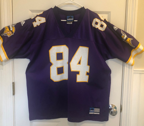 Adidas NFL Minnesota Vikings #84 Moss Adult Men's L Jersey | eBay