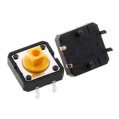 5PCS OMRON B3F-4055 Tactile Switch Mini Button 5V-24V 1xEIN 2.55N ...
