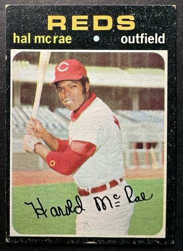 1971 Topps #177 Hal McRae Cincinnati Reds | eBay