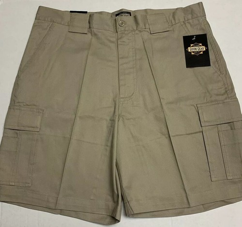 Guide Gear Shorts Mens 38 Khaki Cargo Hiking Outdoor Beige Cotton ...