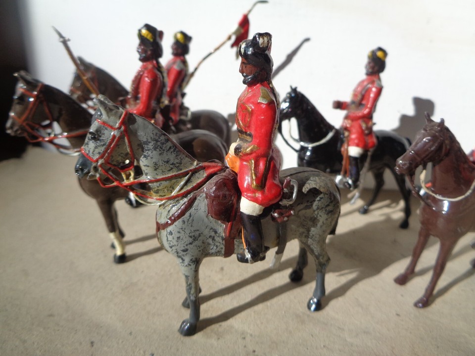 Marktime, Mark Time #MT26 4th Bengal Lancers, 54mm lead figure lot of 5 cavalry | eBay