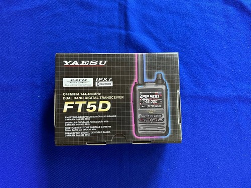 Yaesu FT5D C4FM 144/440 MHz Dual Band Digital Transceiver New | eBay
