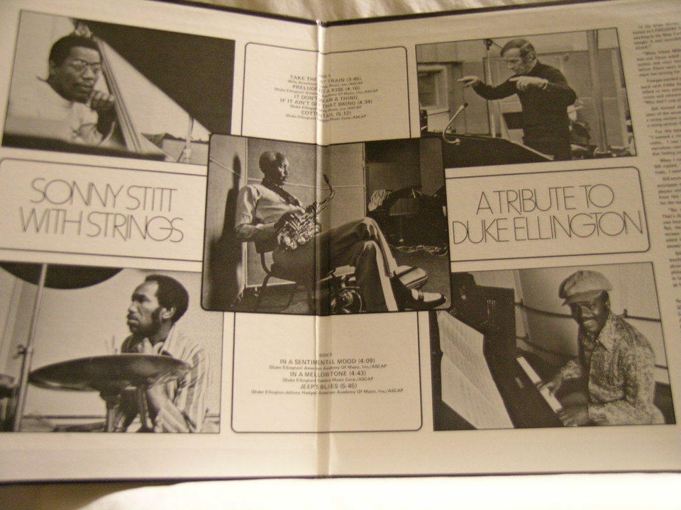 SONNY STITT with Strings Tribute to Duke Ellington Bill Finegan Gildo ...