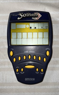 Solitaire Handheld Game By Radica Model 8025 | eBay