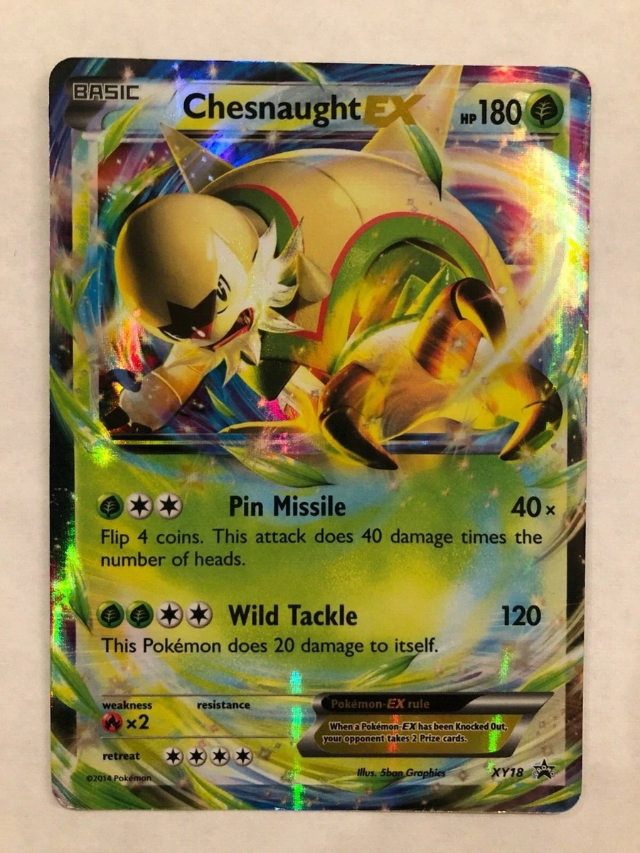 Pokemon Chesnaught Card Ex