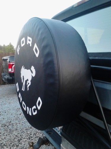 SpareCover ABC Series - Ford Bronco 33 Black Heavy Duty Vinyl Tire ...