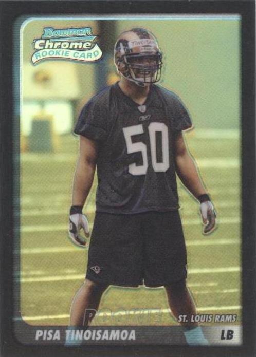 2003 Bowman Chrome - Pisa Tinoisamoa #208 Refractor /500 (RC) for sale ...