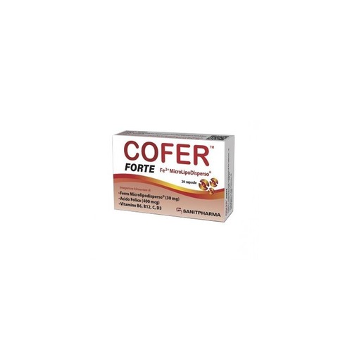 SANITPHARMA Cofer Forte - Iron Supplement 20 Capsules | eBay