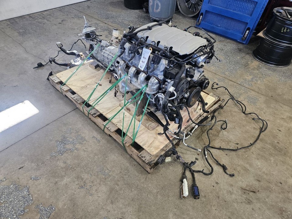 2016-2024 CAMARO SS LT1 6.2L ENGINE & TR6060 MANUAL TRANS DROP OUT 28K ...