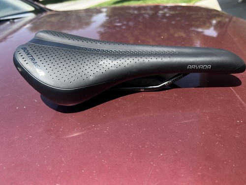 Bontrager Arvada Elite 138mm 7x7mm Austenite Rails Bike Saddle 238g | eBay