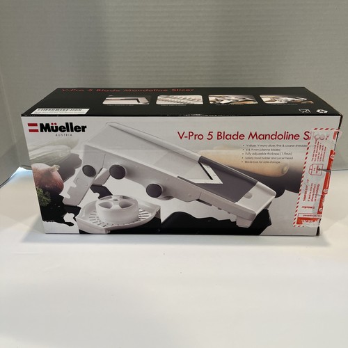 Mueller V-Pro 5 Blade Mandoline Slicer Complete Set - Made in Austria ...