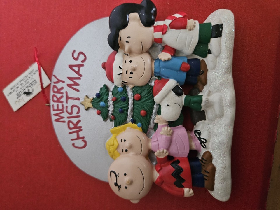 Peanuts / Kurt Adler Christmas Ornaments. Snoopy & The Peanuts Gang Lot ...