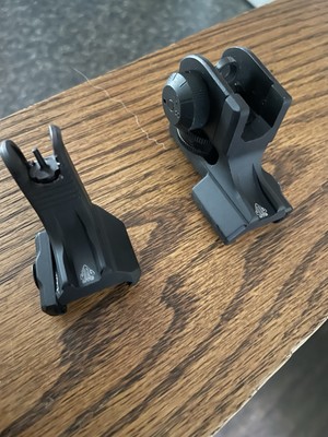 UTG Fixed A2 Sight Set. | eBay