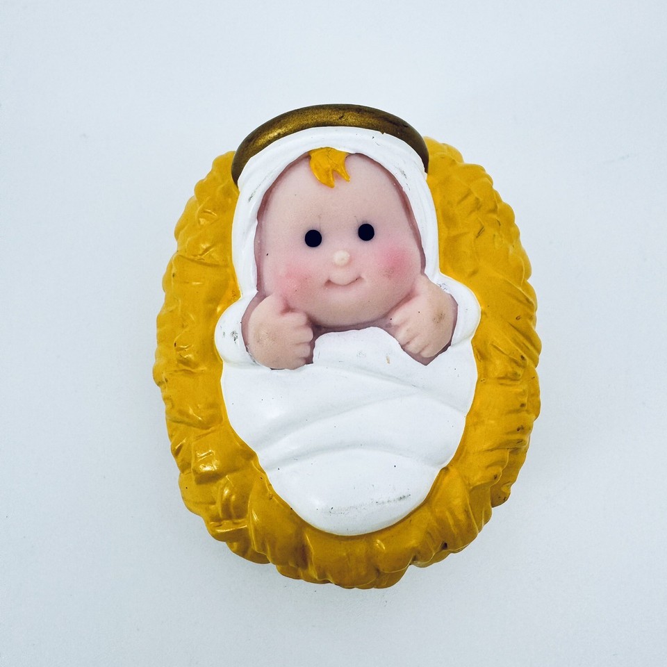 Fisher Price Little People Nativity Manger Jesus Mary Joseph Angel Wise ...
