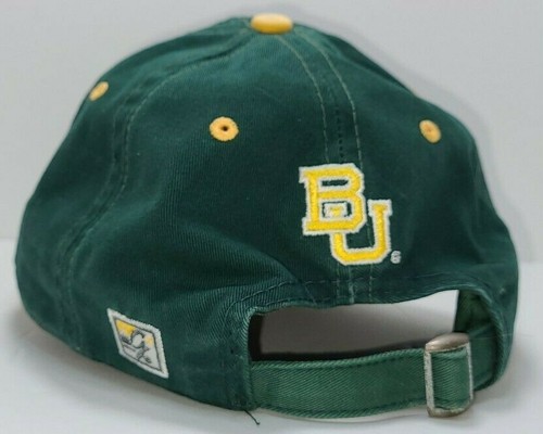 Baylor University Bears The Game Cap Strap Back Embroidered Hat Green ...