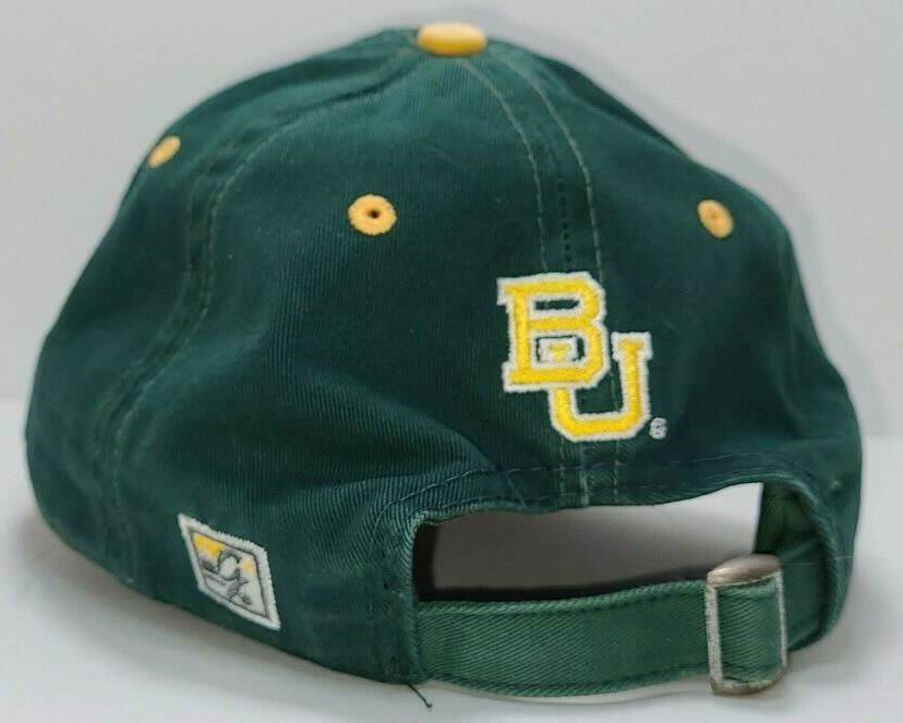 Baylor University Bears The Game Cap Strap Back Embroidered Hat Green ...