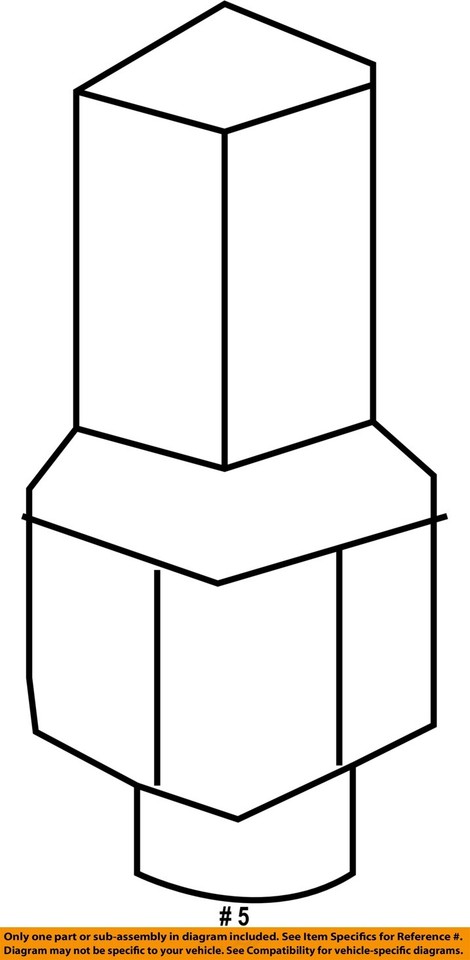 FORD OEM 05-10 E-350 Super Duty Cooling Oil Cooler-Pressure Switch ...